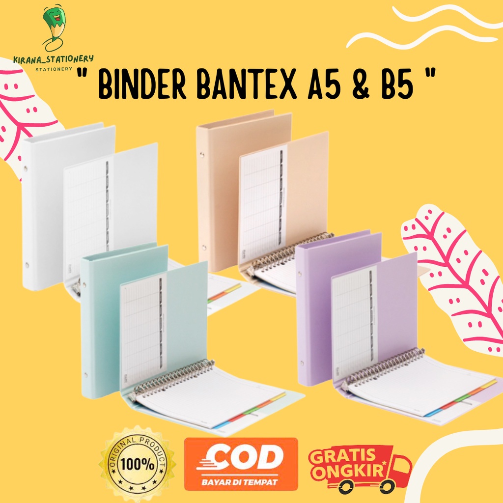 Jual BINDER A5 BINDER B5 BUKU BINDER MAP BINDER KERTAS BINDER A5 KERTAS ...