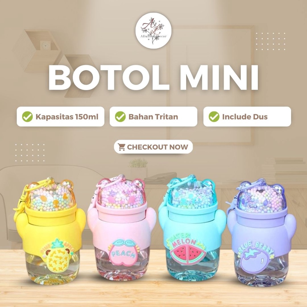 Jual AUN Botol Minum 150Ml / Botol Susu Botol Mini Souvenir Botol ...