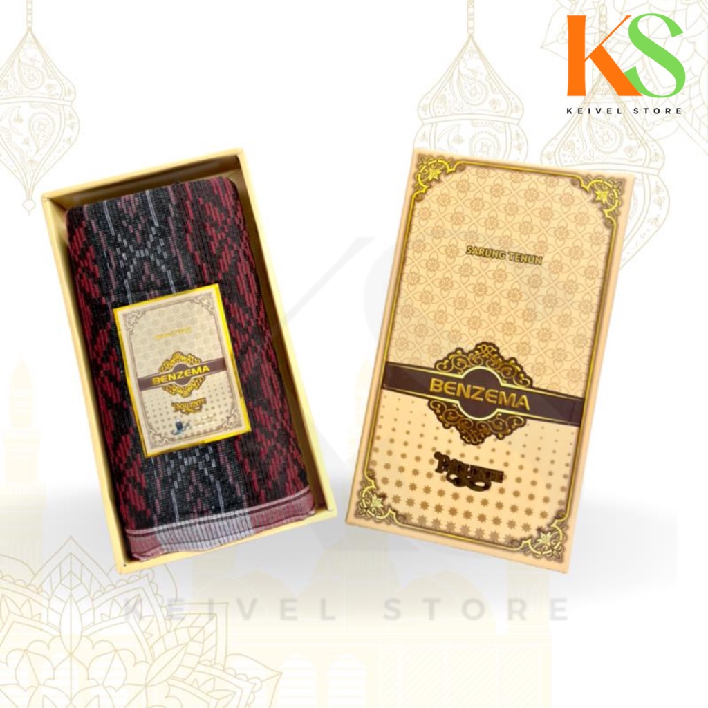 Jual Sarung Tenun Lebaran Dewasa asli BENZEMA | Shopee Indonesia