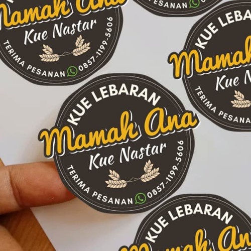 Jual REQUEST UKURAN STIKER LABEL OLSHOP STIKER KROMO (CUSTOM) STICKER ...