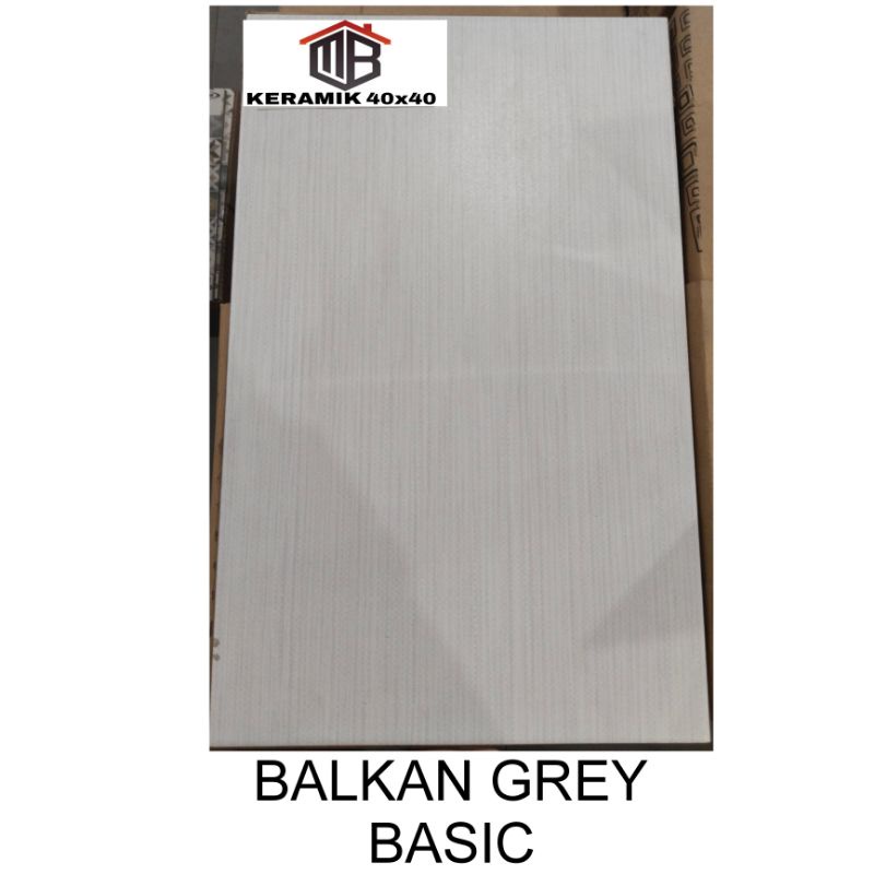 Jual Keramik dinding 25x40 Platinum Balkan grey basic kw2 | Shopee Indonesia