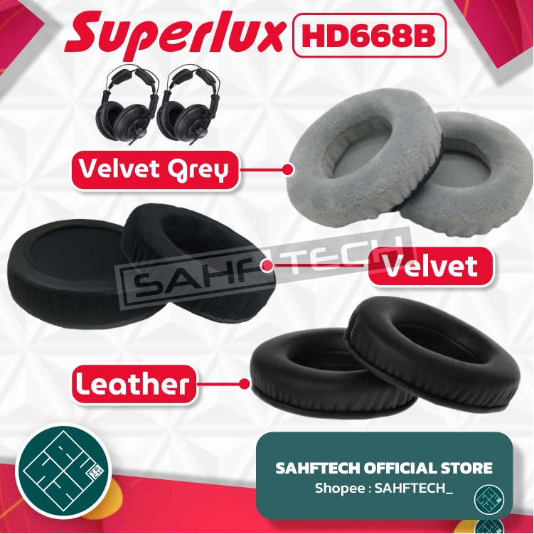 Jual Busa Bantalan Superlux HD668B / HD 668B Earpad Earcup Ear Pad Cup Cushion Foam Spons ...
