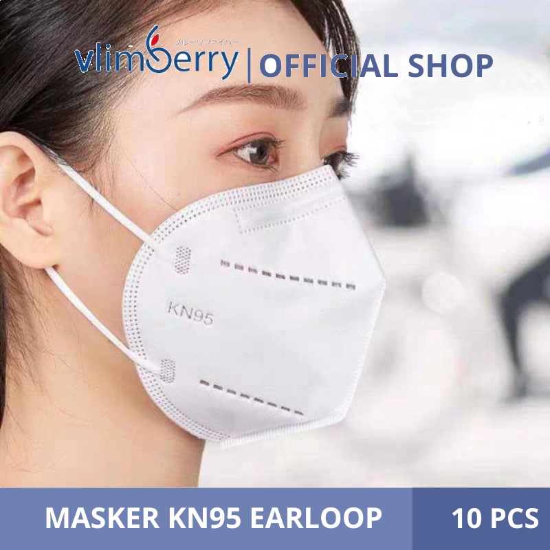 Jual Masker KN95 Earloop Isi 10Pcs | Shopee Indonesia