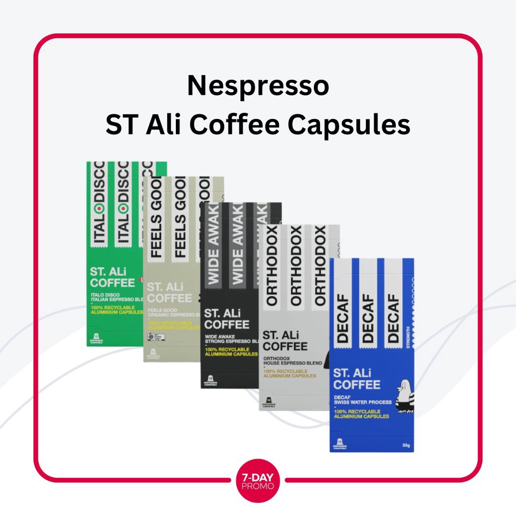 Jual Nespresso ST Ali Coffee Capsules Kopi 10 Kapsul | Shopee Indonesia