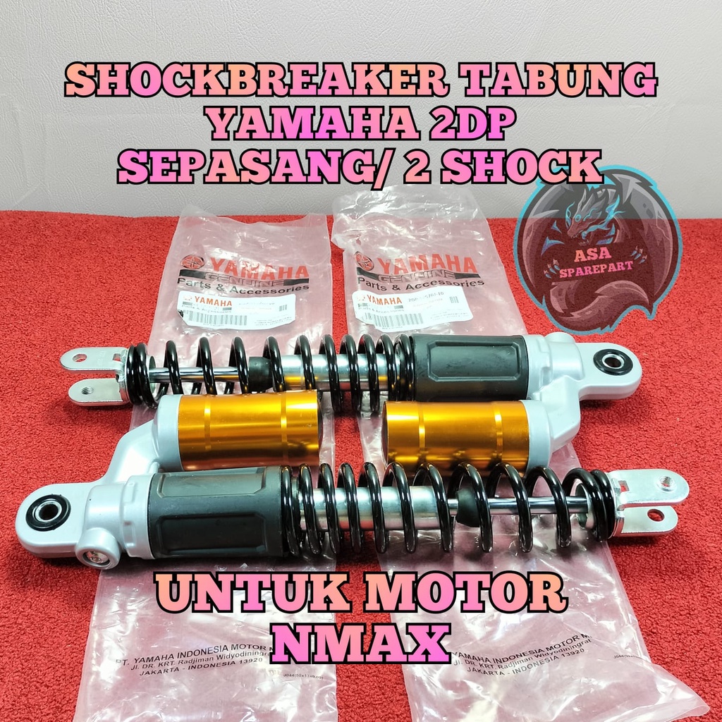 Jual Shock Belakang Tabung 2Dp asli original Motor Yamaha NMAX 155 Old / Lama , N MAX 155 new ...