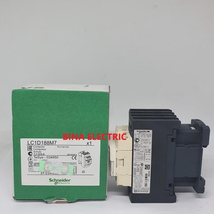 Jual Contactor Schneider / Kontaktor Schneider Lc1D188 Lc1D188M7 4P 32A ...