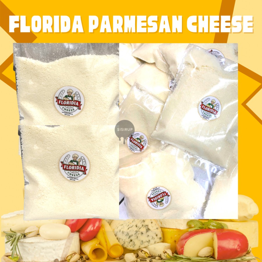 Jual FLORIDIA Parmesan Cheese 100 GR / Keju Parmesan Bubuk / Grated ...
