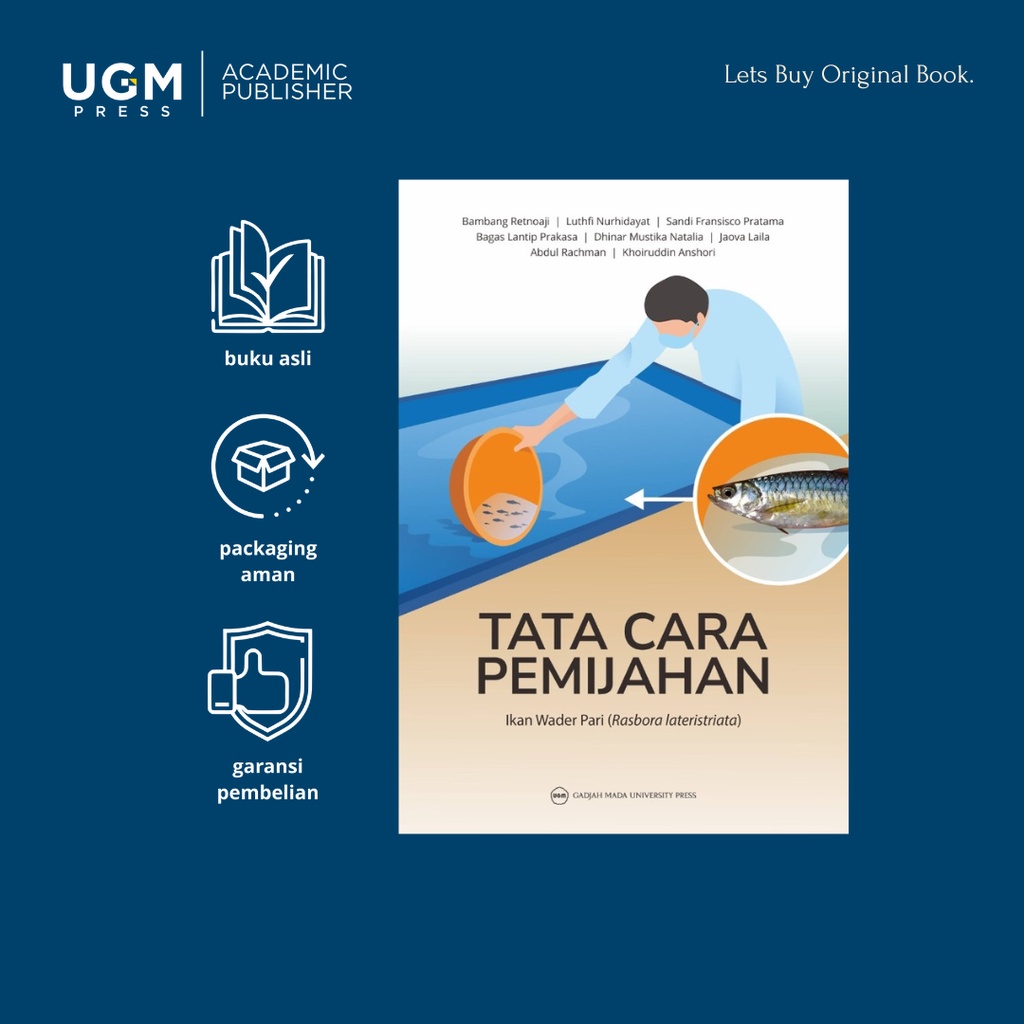 Jual UGM Press Buku Original Tata Cara Pemijahan Ikan Wader Pari ...