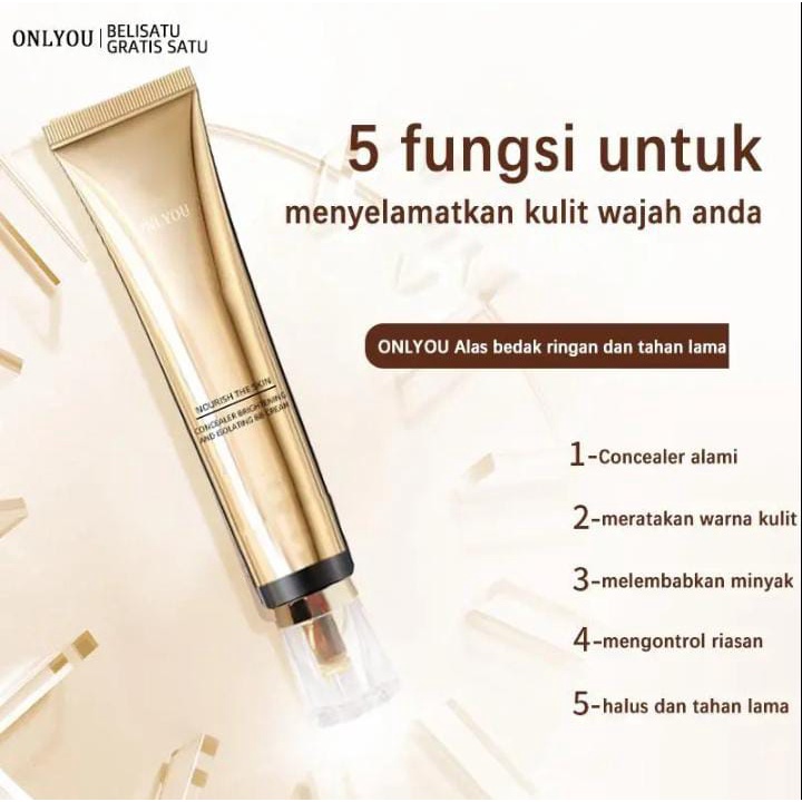 Jual Onlyou Only You Concealer Liquid Foundation Fondation Cair 30g ...
