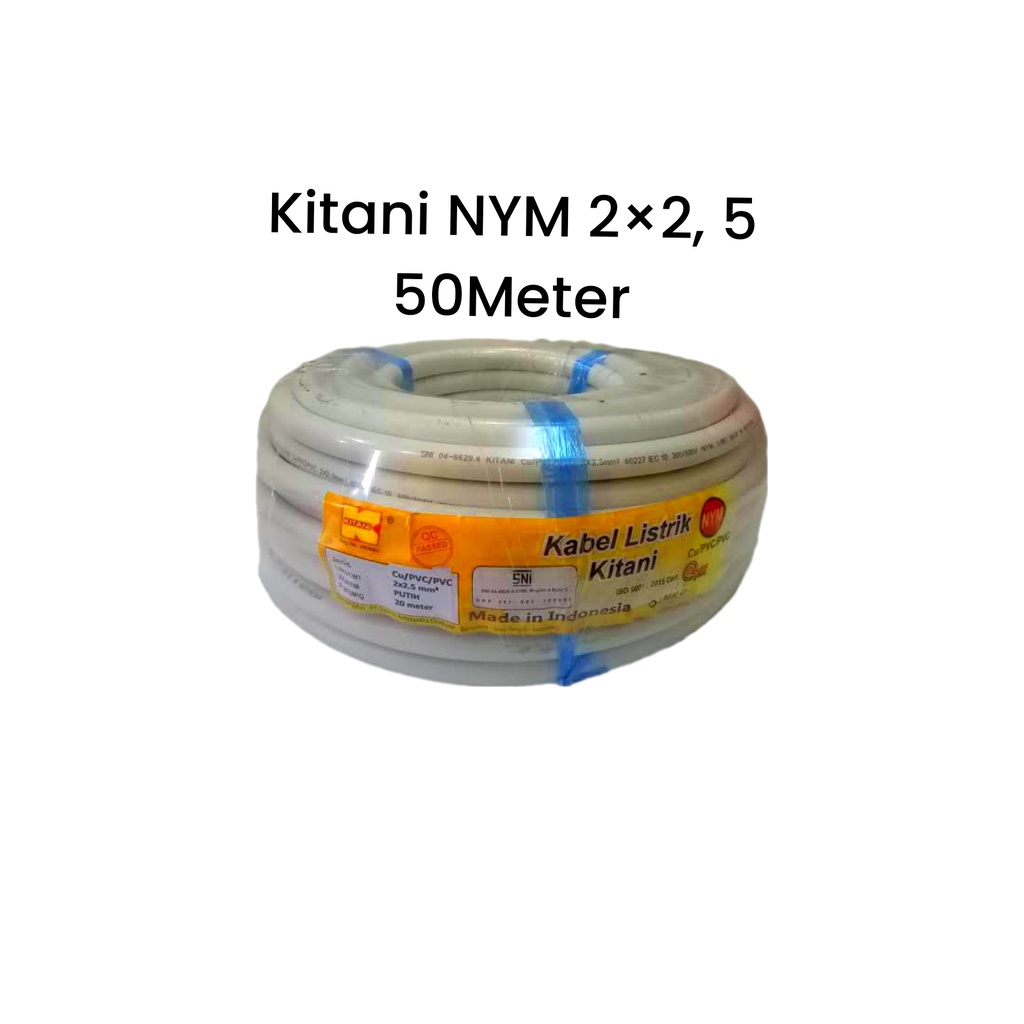 Jual KABEL KITANI NYM 2X2,5 50METER | Shopee Indonesia