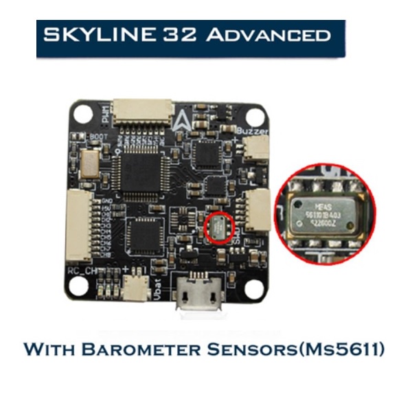 Jual EMAX Skyline32 Naze32 Advanced Flight Controller Barometer Support ...