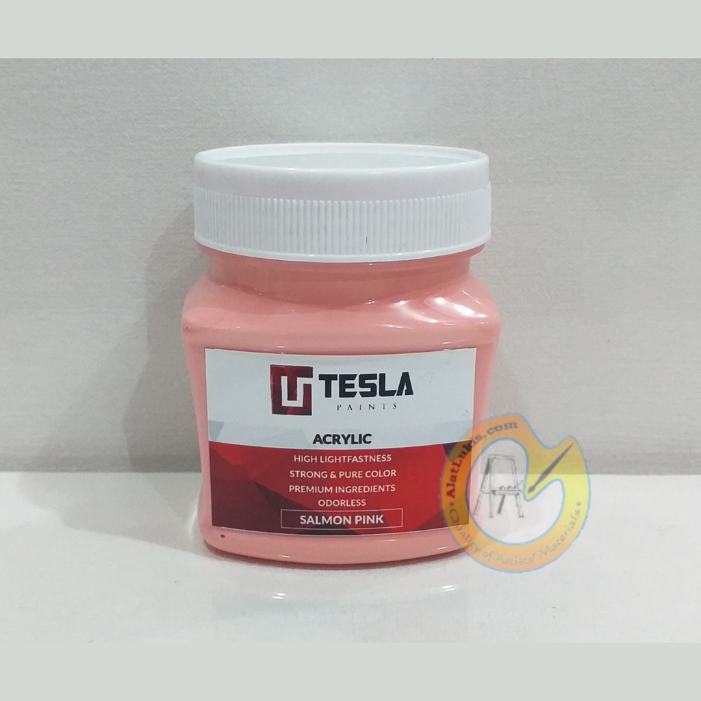 Jual Cat Acrylic Tesla Paint 125ml - Varian Warna Pastel - Cat Akrilik ...