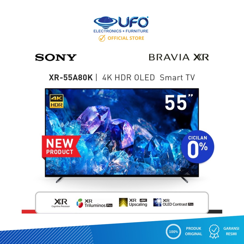 Jual Sony 55 Inch Led OLED Bravia XR UHD 4K HDR Smart Google TV ...
