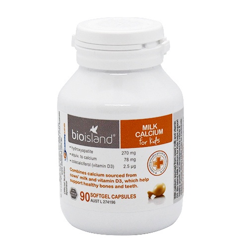 Jual bioisland milk calcium for kids bones and teeth healthy | Shopee ...