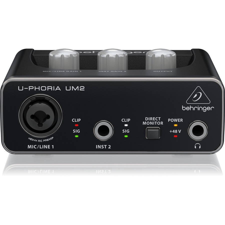 Jual Behringer Uphoria UM2 Soundcard Audio Interface USB 2 Channel RCA ...