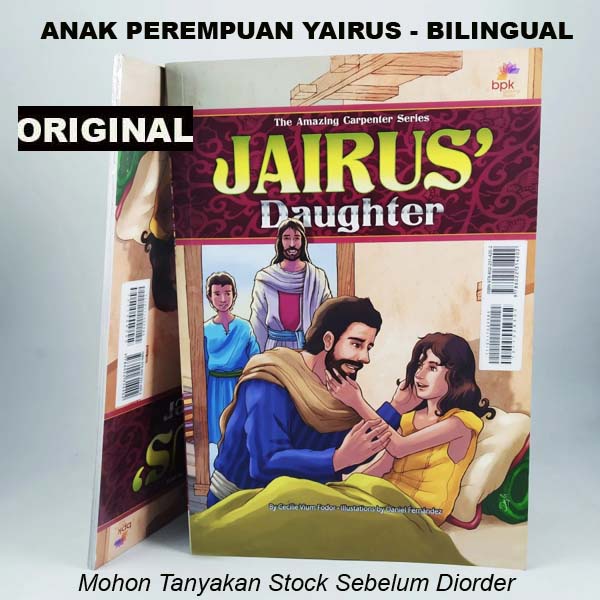 Jual ANAK PEREMPUAN YAIRUS - BILINGUAL - Cerita Alkitab untuk Anak ...