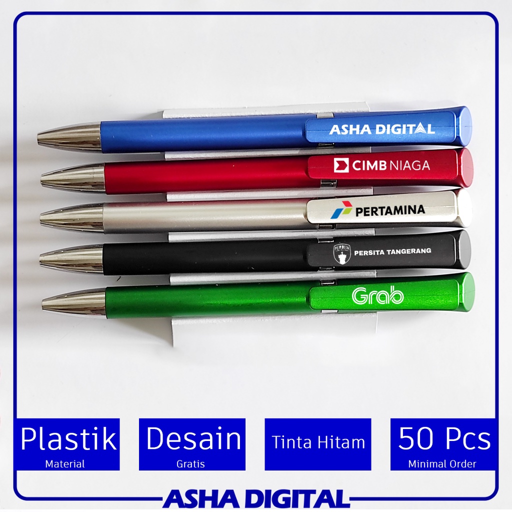 Jual Pulpen Putar Premium Promosi Souvenir | Bolpoin Custom Logo ...