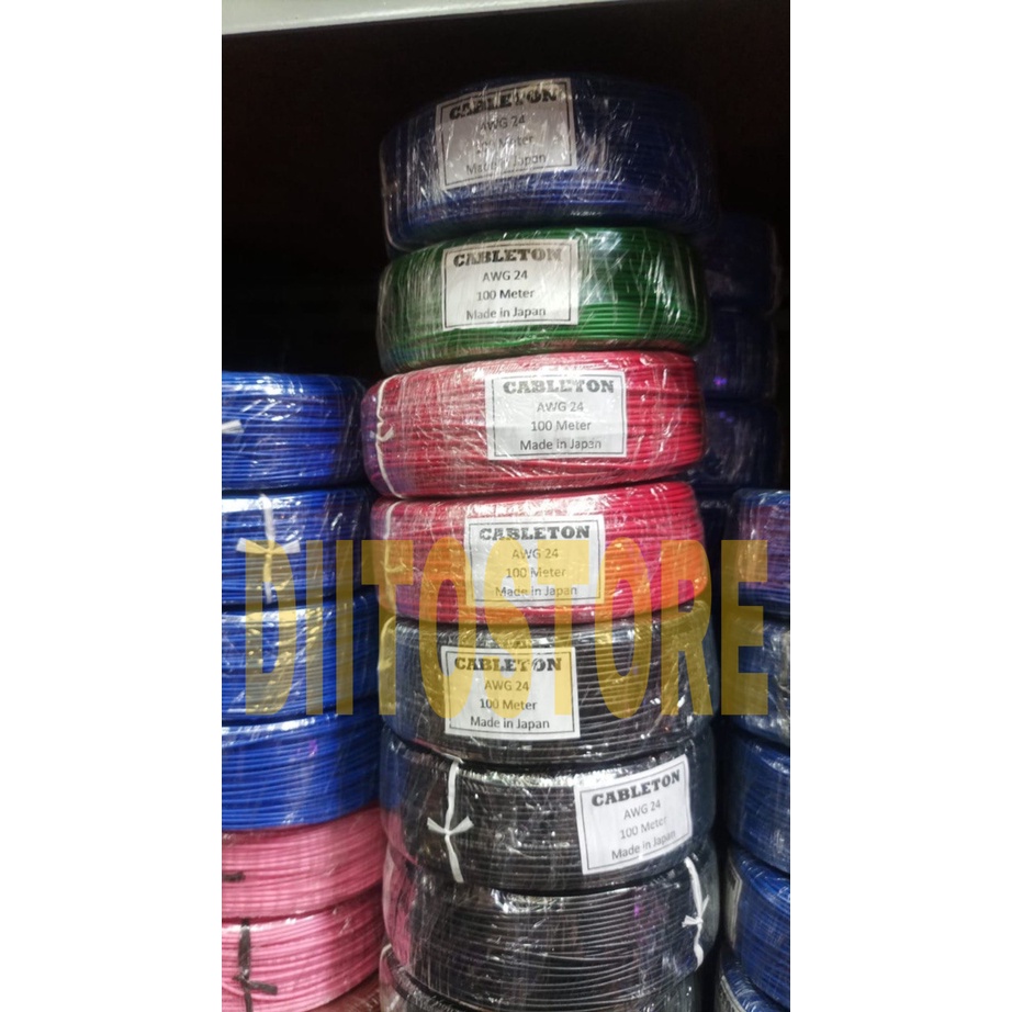 Jual KABEL AWG 24 100METER/ROLL | KABEL AWG24 100 METER/ROLL | KABEL ...