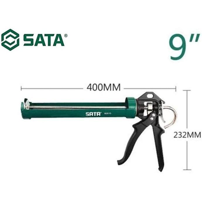Jual Tembakan Lem Kaca Manual Caulking Gun 9 Inch 90510 SATA TOOLS BRG ...