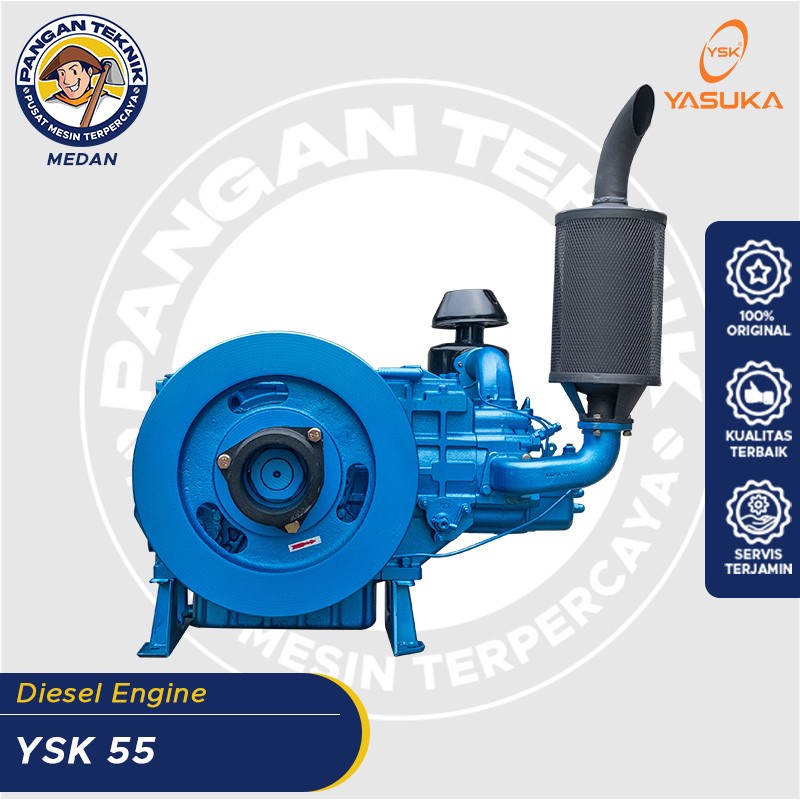 Jual MESIN DIESEL YASUKA | YSK 55 T/T TANPA TANGKI | DIESEL ENGINE 55 ...