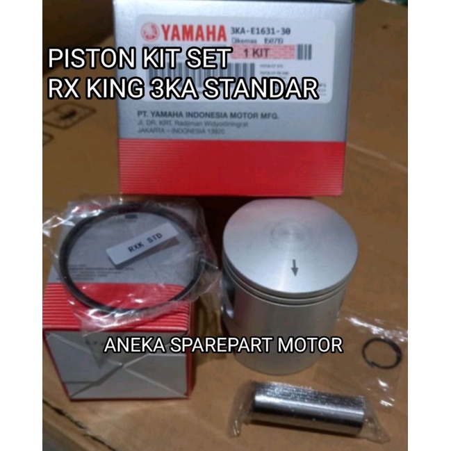 Jual PISTON KIT RX KING RXK STANDAR SEHER SET RX-KING RXK STANDAR 3KA ...