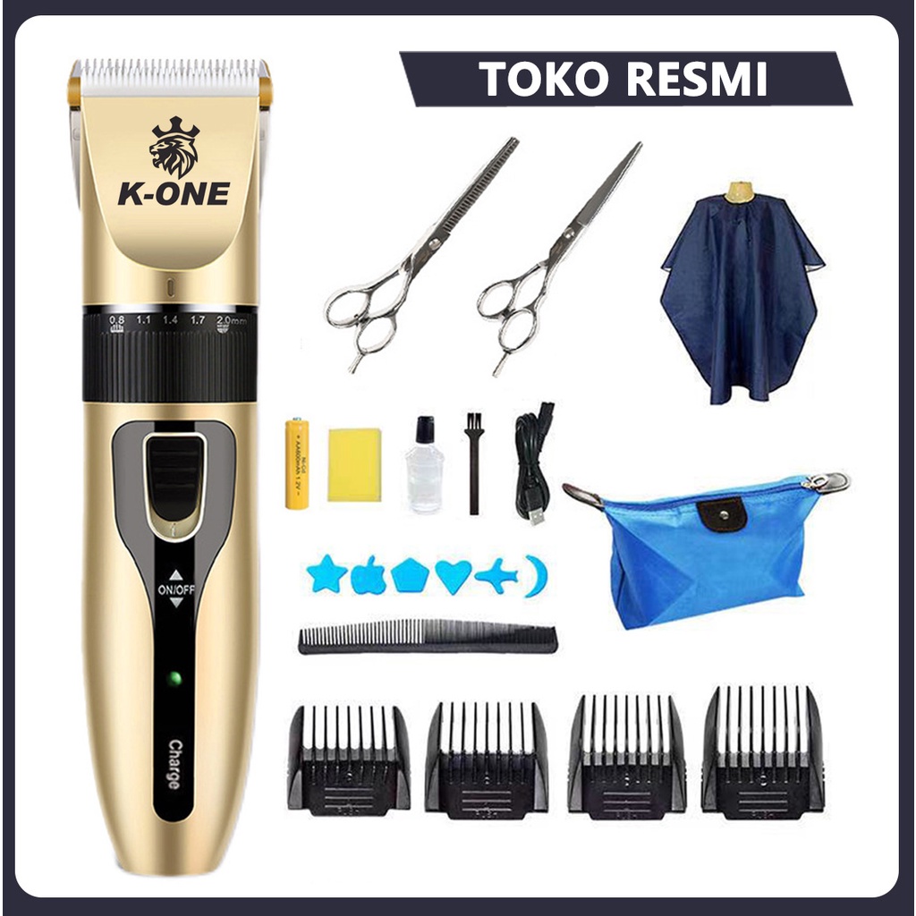 Jual K-ONE Alat Cukur Rambut Elektrik / Hair Clipper / Alat Potong Rambut / Cliper Rambut ...