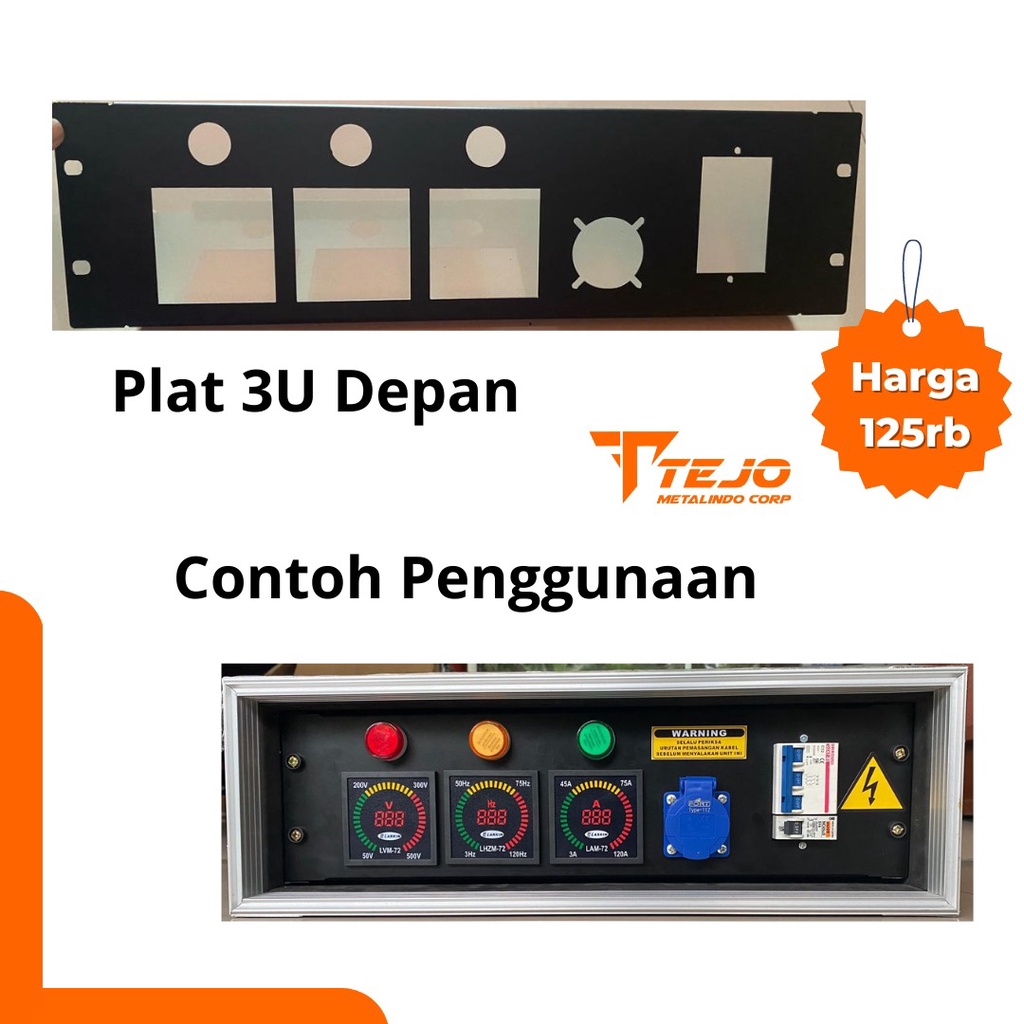 Jual Plat Panel 3U terlaris | Shopee Indonesia