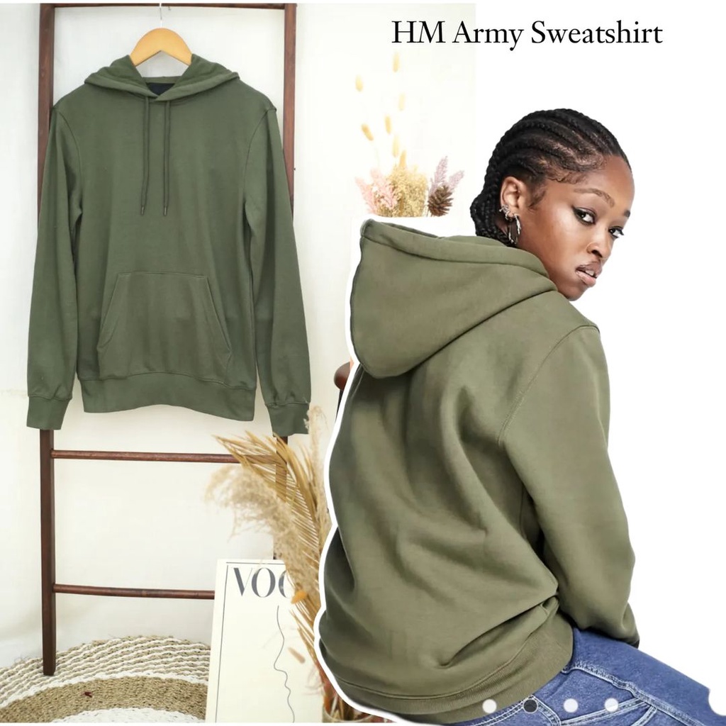 Jual RA758 HM Army Sweatshirt V113 | Shopee Indonesia