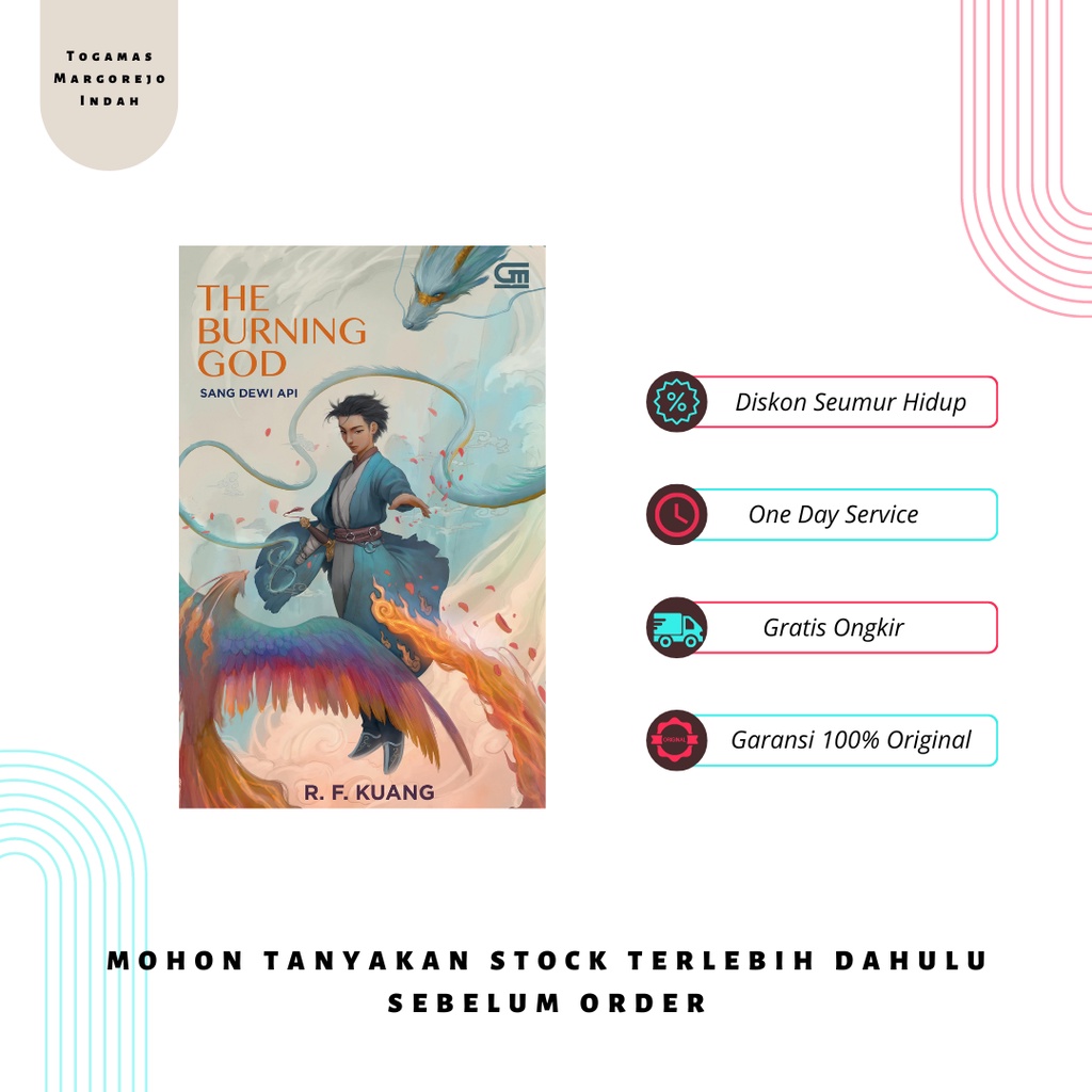 Jual PERANG OPIUM (THE POPPY WAR) // Sang Dewi Api (The Burning God ...