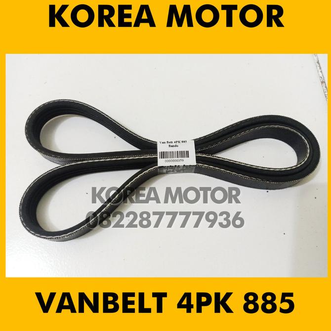 Jual Van Belt Kia Carens 1 2 Alternator 4Pk 885 Dinamo Ampere Tali Kipas Debezzz | Shopee Indonesia