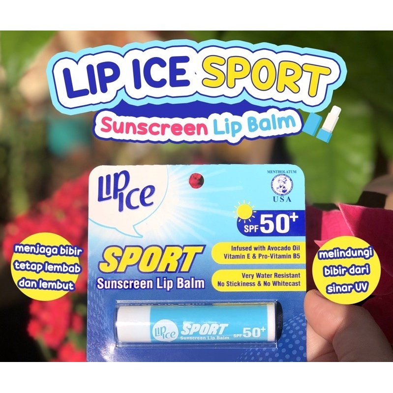 Jual LIP ICE Sport Sunscreen Lip Balm | Shopee Indonesia