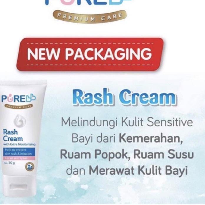 Jual ☄ Pure BB Baby RASH CREAM 50gr Efektif Mengatasi Ruam Susu / Popok ...