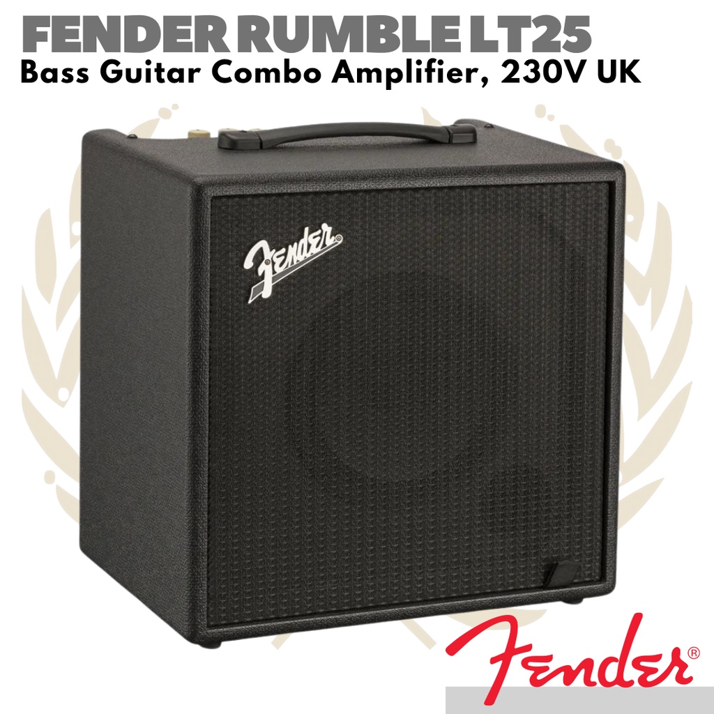 Jual FENDER RUMBLE LT25 Bass Guitar Combo Amplifier | Ampli Speaker ...
