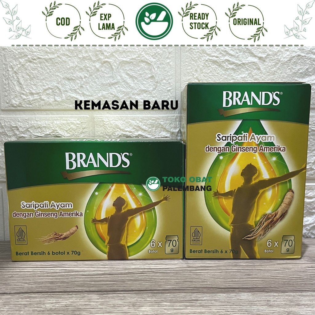 Jual 6 BOTOL BRAND SARIPATI AYAM GINSENG AMERIKA 70 GR ESSENCE OF ...