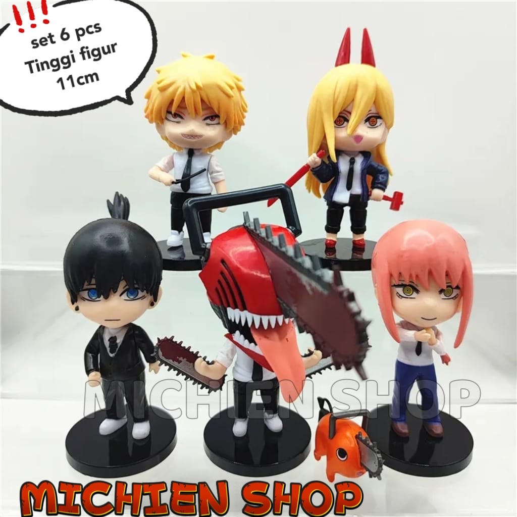 Jual Action Figure CHAINSAW MAN DENJI POWER FIGURE ANIME | Shopee Indonesia