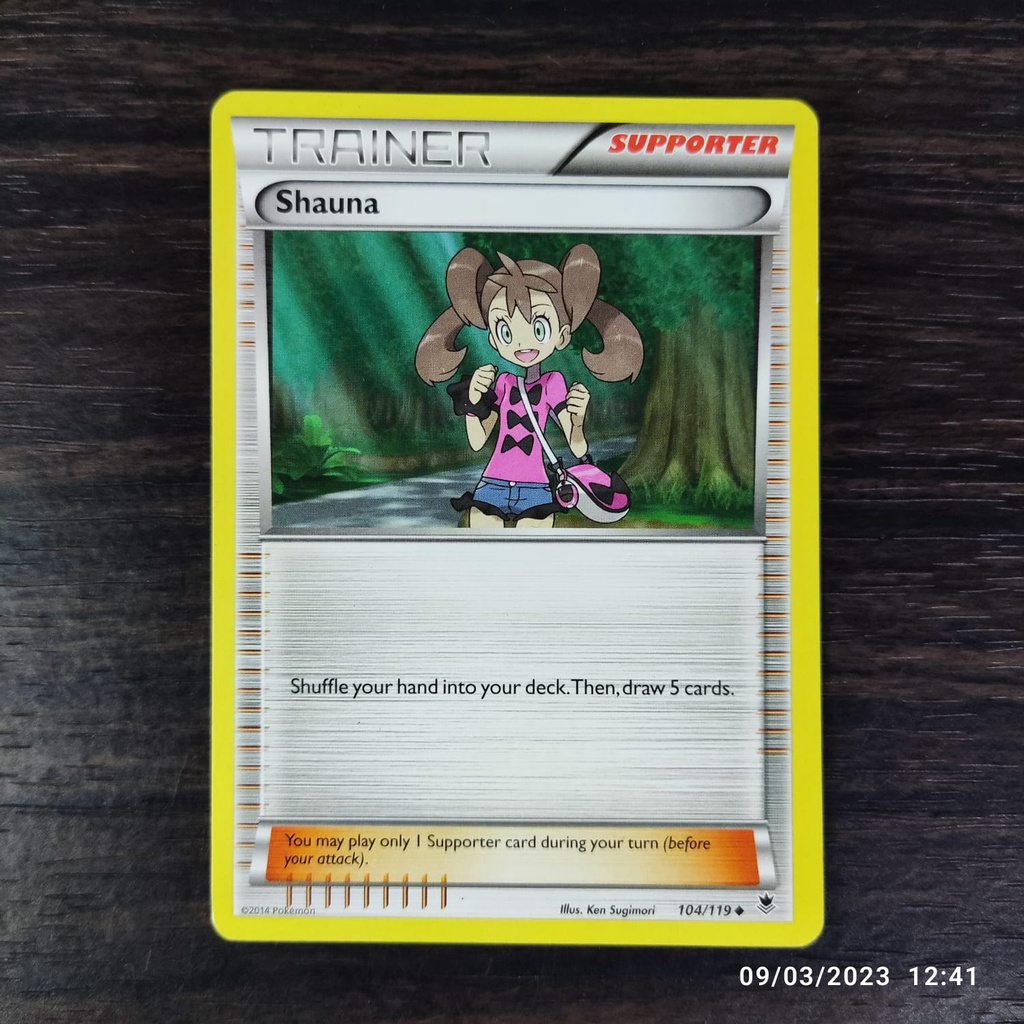 Jual pokemon english shauna 104/119 Uncommon original | Shopee Indonesia