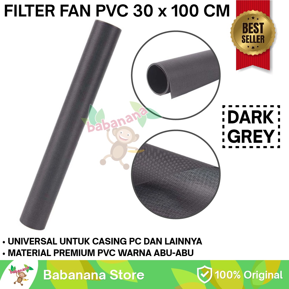 Jual Fan Filter Dust Mesh 30x100cm PC Komputer Penyaring Anti Debu PVC ...