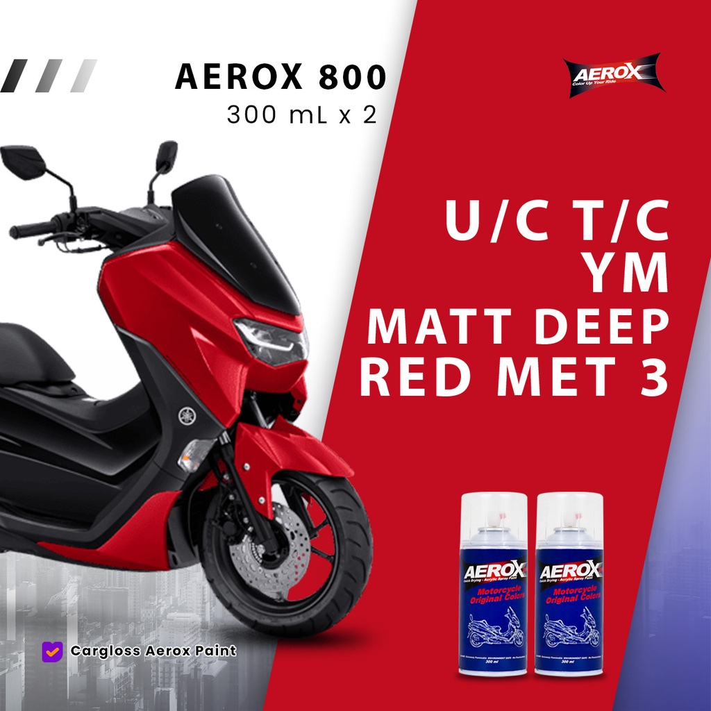 Jual Aerox 800 Cat Semprot - Yamaha Motor NMAX Matte Red | Shopee Indonesia