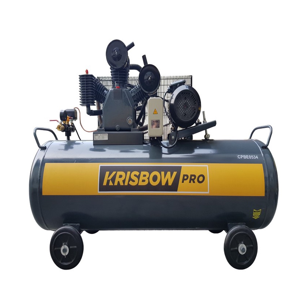 Jual COMPRESSOR 5.5HP 340L 12BAR 380V 3PH KRISBOW 10029564 | Shopee ...