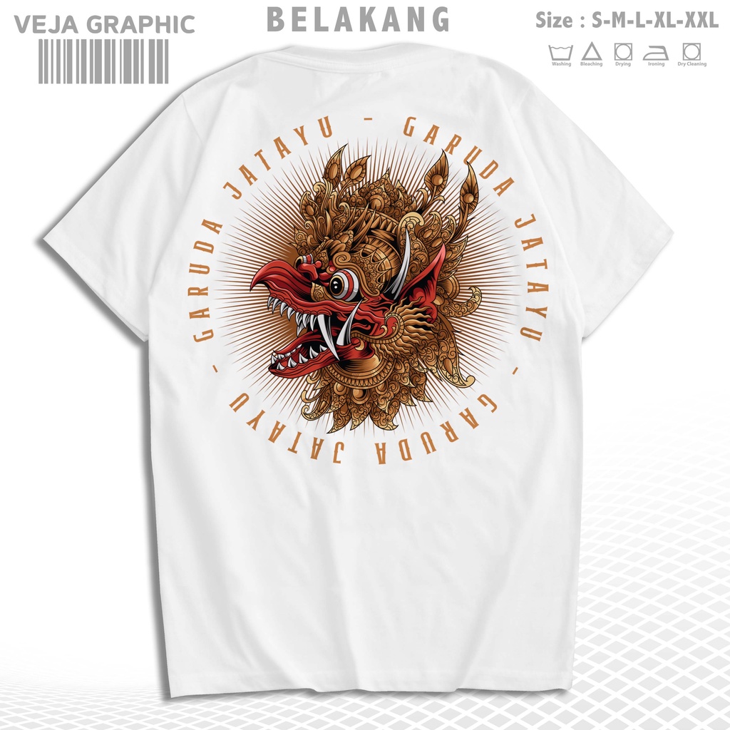 Jual VEJAGRAPHIC Kaos Burung Garuda Jatayu | T-Shirt Indonesia Culture ...