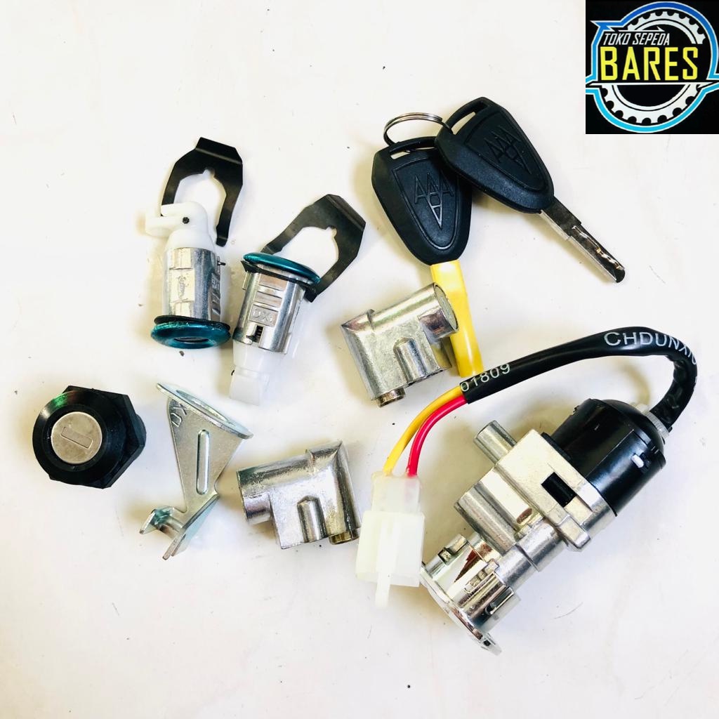 Jual Kunci Kontak / Power Lock Set Sepeda Listrik SunRace Richey ...