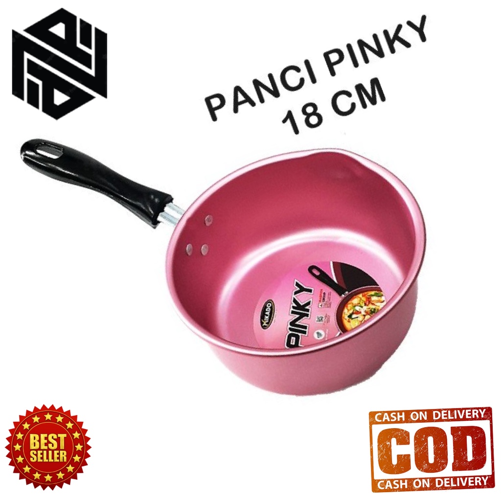 Jual Panci susu mie Alcor Pinky (18 cm) Anod - Pink panci rebus panci ...