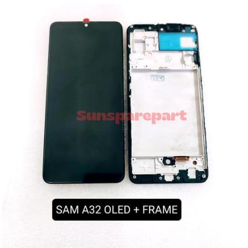 Jual LCD TOUCHSCREEN SAMSUNG GALAXY A32 4G OLED + FRAME NEW - COMPLETE ...