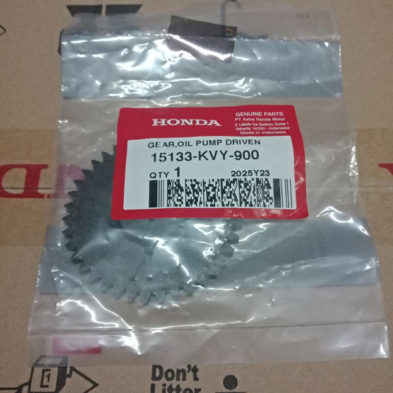 Jual Gear Oil Pump Driven Ger Gir Gigi Pompa Oli Beat Fi eSP Vario 110 Scoopy Spacy Beat Pop ...