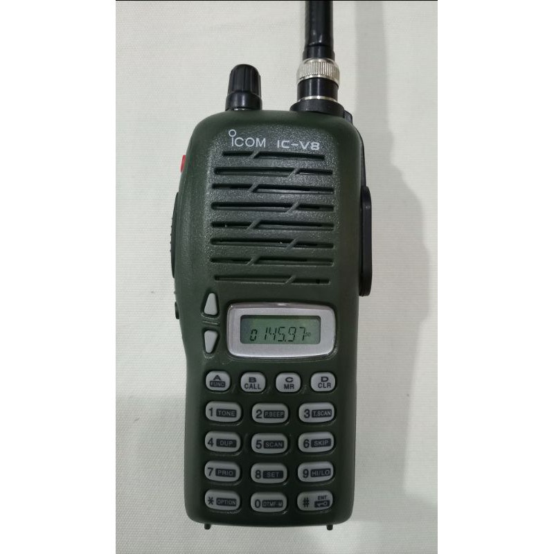 Jual Ht ICOM V8 Baru / Handy Talky Icom V8 Single Band VHF / Radio ...