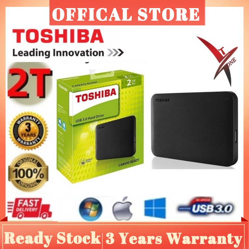 Jual HARDISK EKSTERNAL TOSHIBA CANVIO BASICS USB 3.0 BARU -HDD 320GB ...