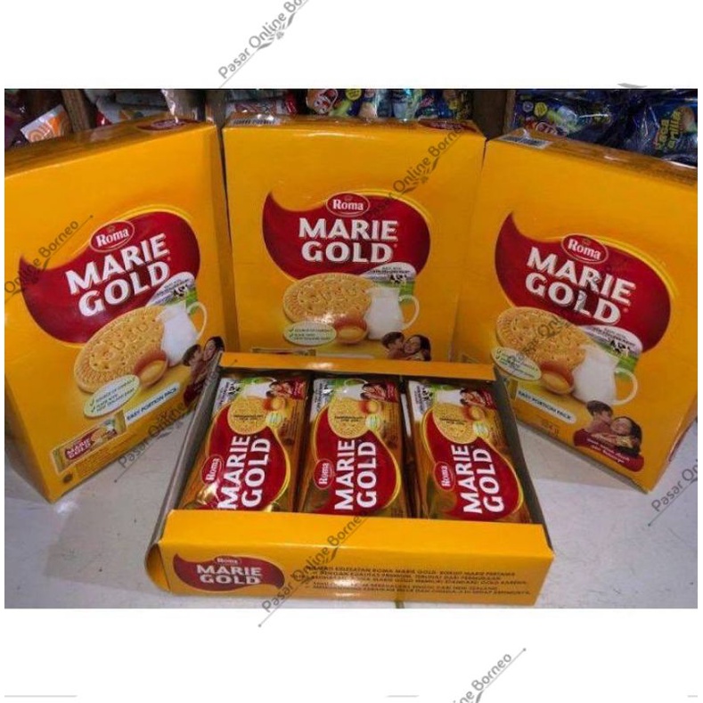 Jual Roma Marie Gold Rasa Original 1 Box isi 12 Pcs | Shopee Indonesia