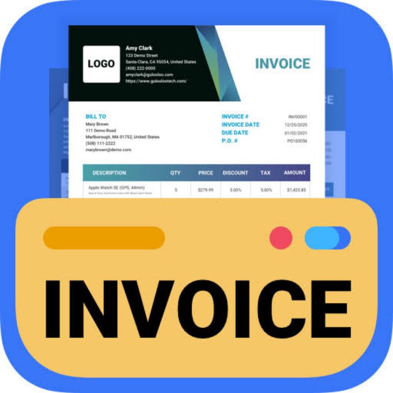 Jual Software invoice pembuat tagihan Faktur/bon/Nota Di android invoice maker | Shopee Indonesia