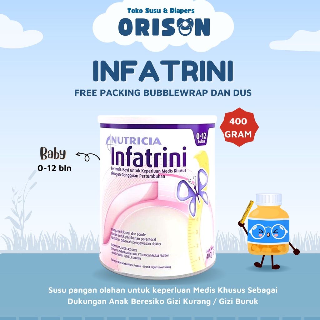 Jual INFATRINI POWDER 400GR (KEMASAN BARU) | Shopee Indonesia
