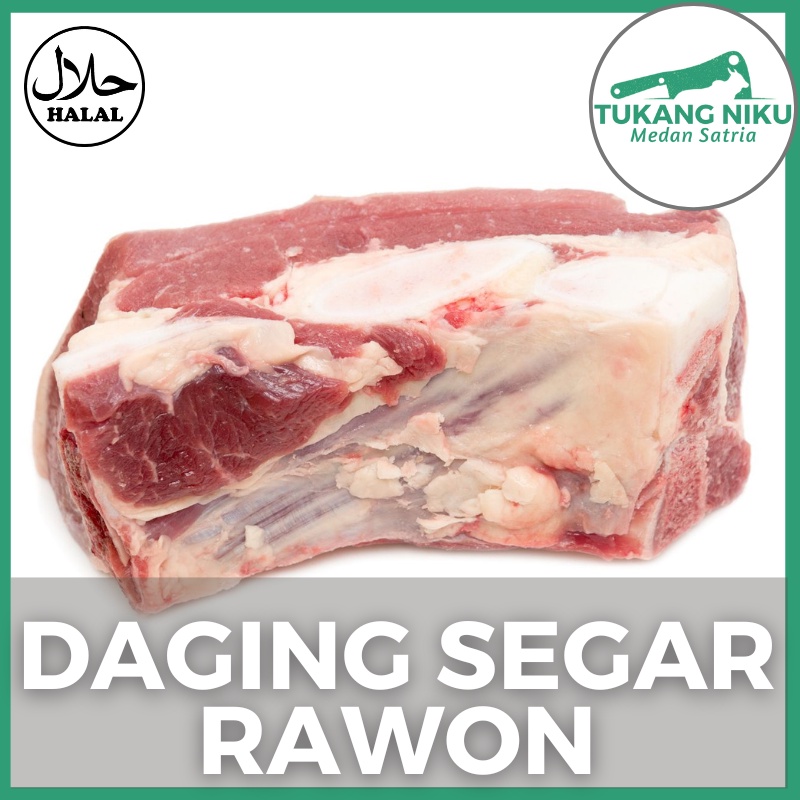 Jual Daging Sapi Segar Rawon Halal Lemak Fresh Beku Frozen Bekasi